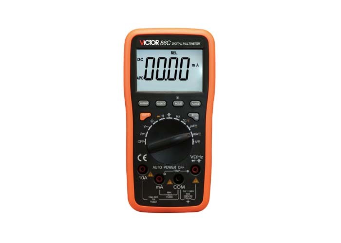 VICTOR 86C Portable Digital Multimeter Voltmeter Digital Ac 750V